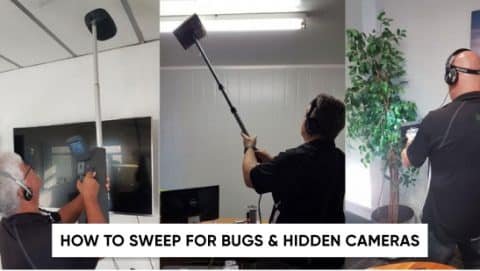 How To Sweep For Bugs And Hidden Cameras?